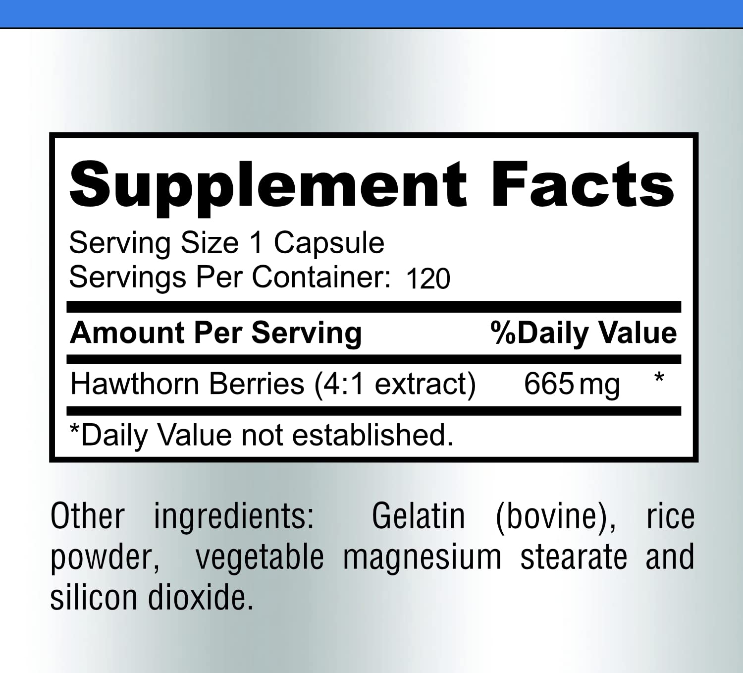 hawthorn supplements for overall health