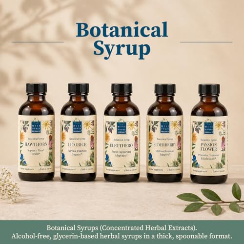 hawthorn syrup for enhanced circulation