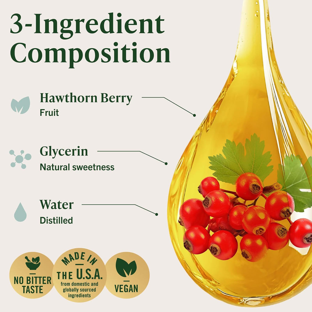 Hawthorne tincture for stress relief