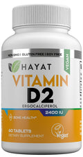 HAYAT Vegan Vitamin D2 tablets