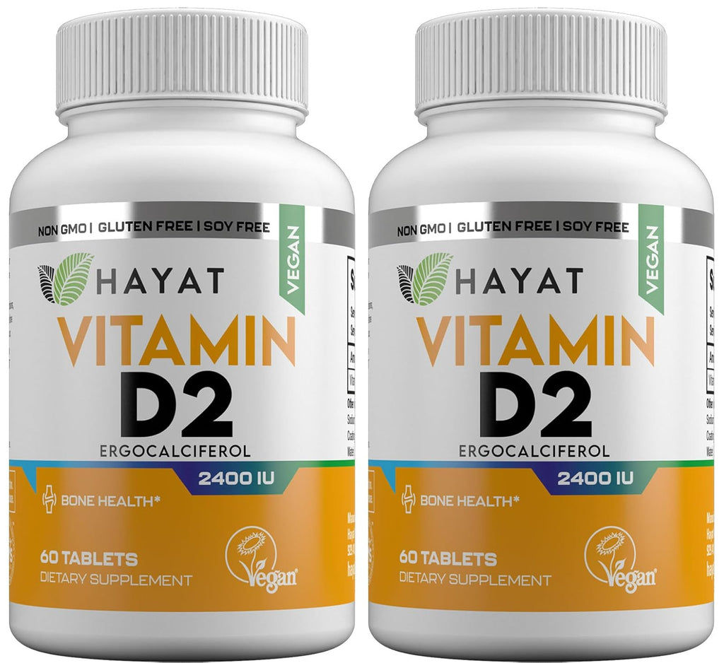 HAYAT Vitamin D2 2400 IU benefits