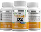 HAYAT Vitamins D2 supplement pack
