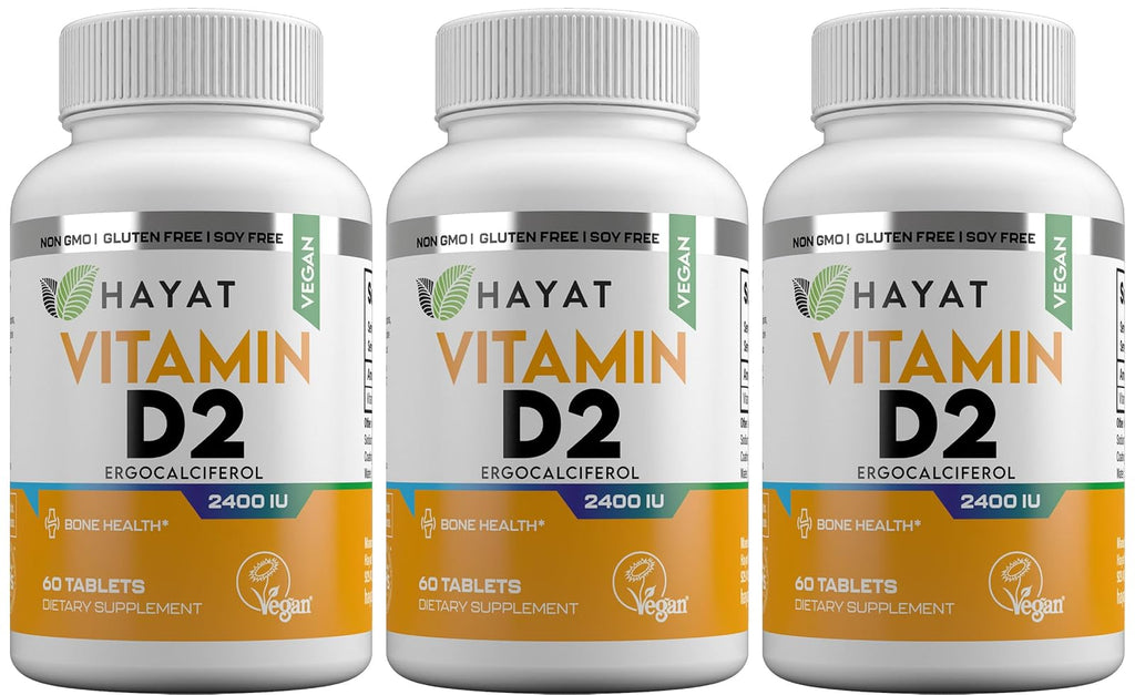 HAYAT Vitamins Vitamin D2 benefits