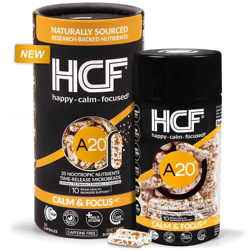 HCF A20 brain health multivitamins