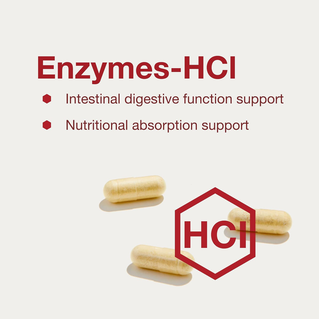 HCl enzymes for enhanced nutrient absorption