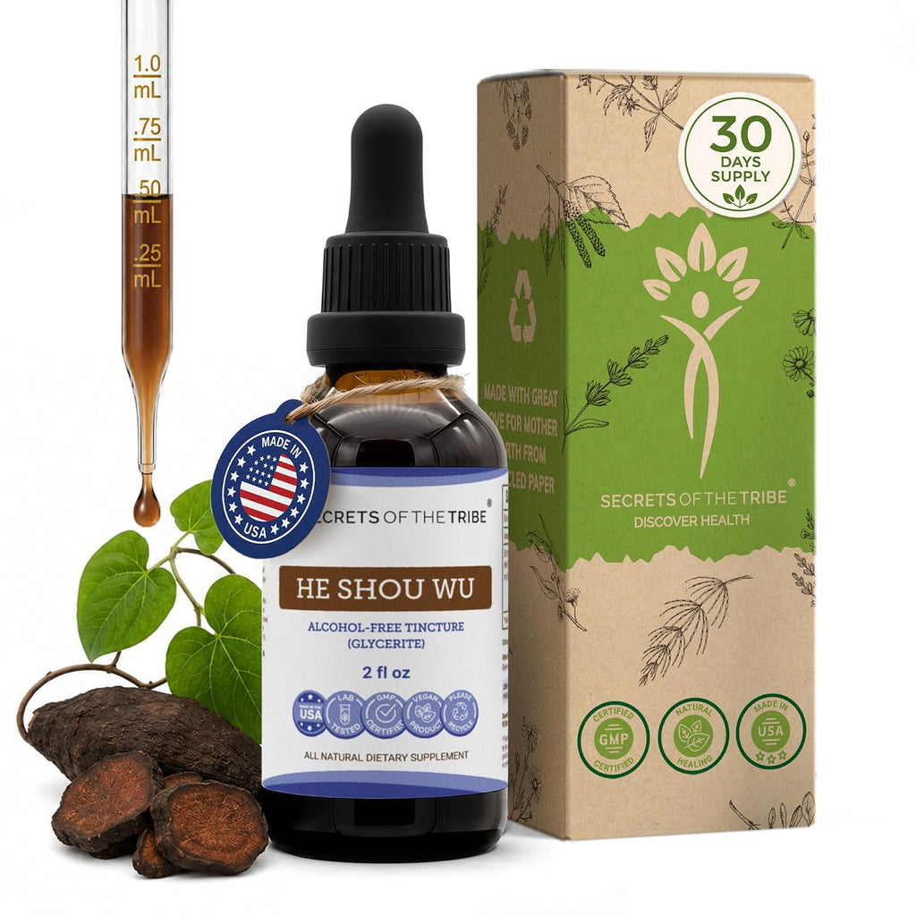 He Shou Wu tincture for vitality