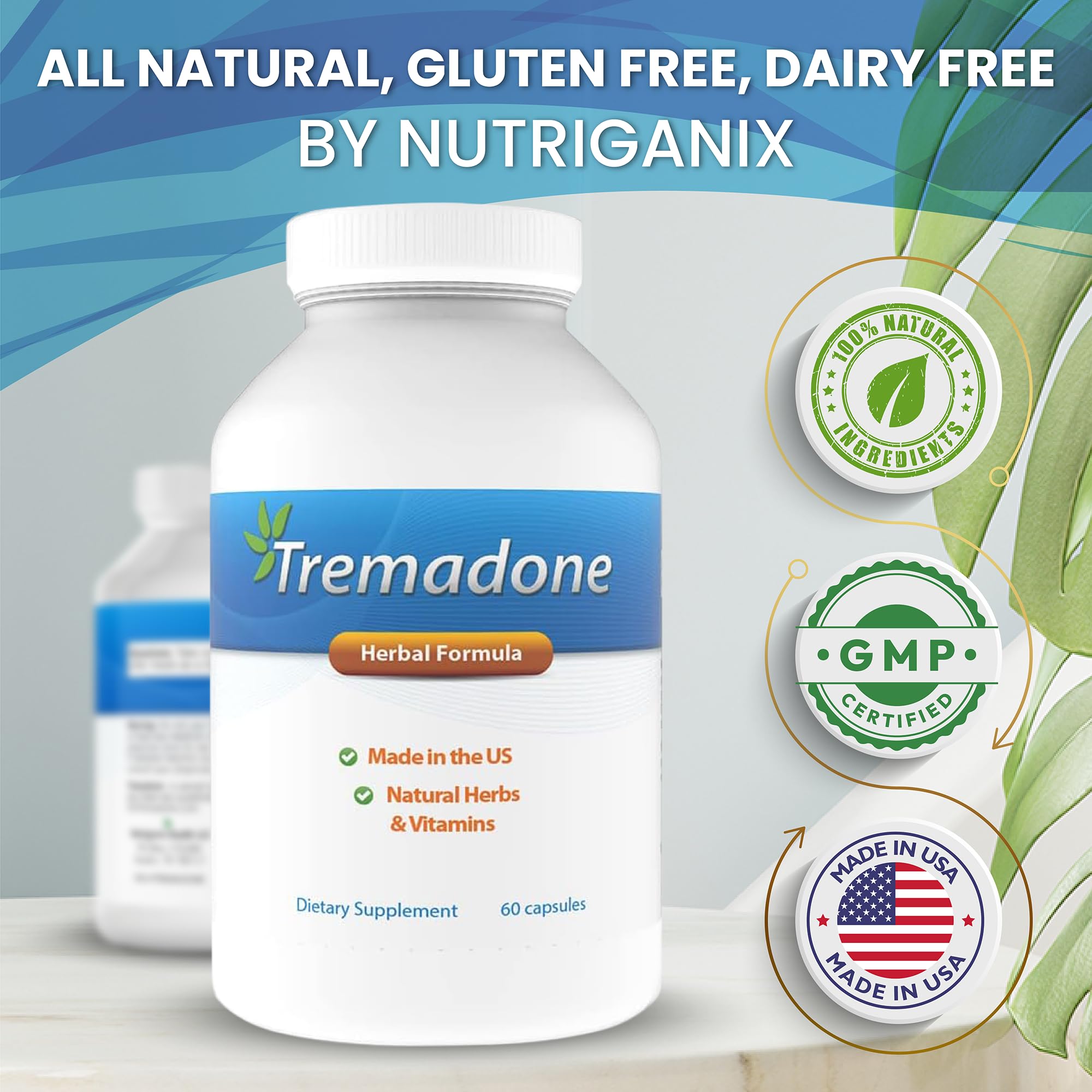 head tremor relief blended vitamins