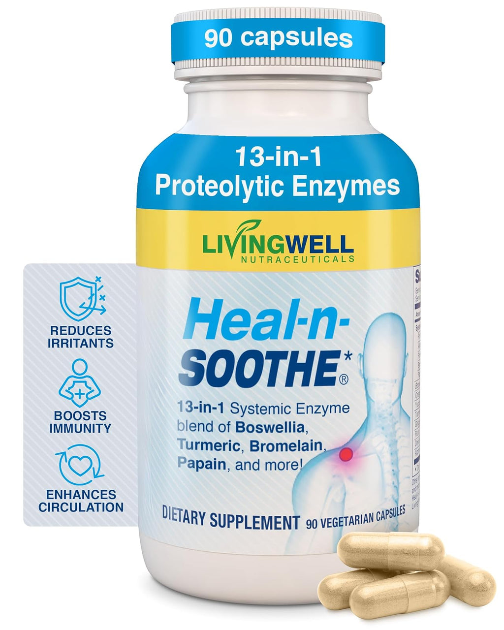 HEAL-N-SOOTHE digestive enzymes for digestion