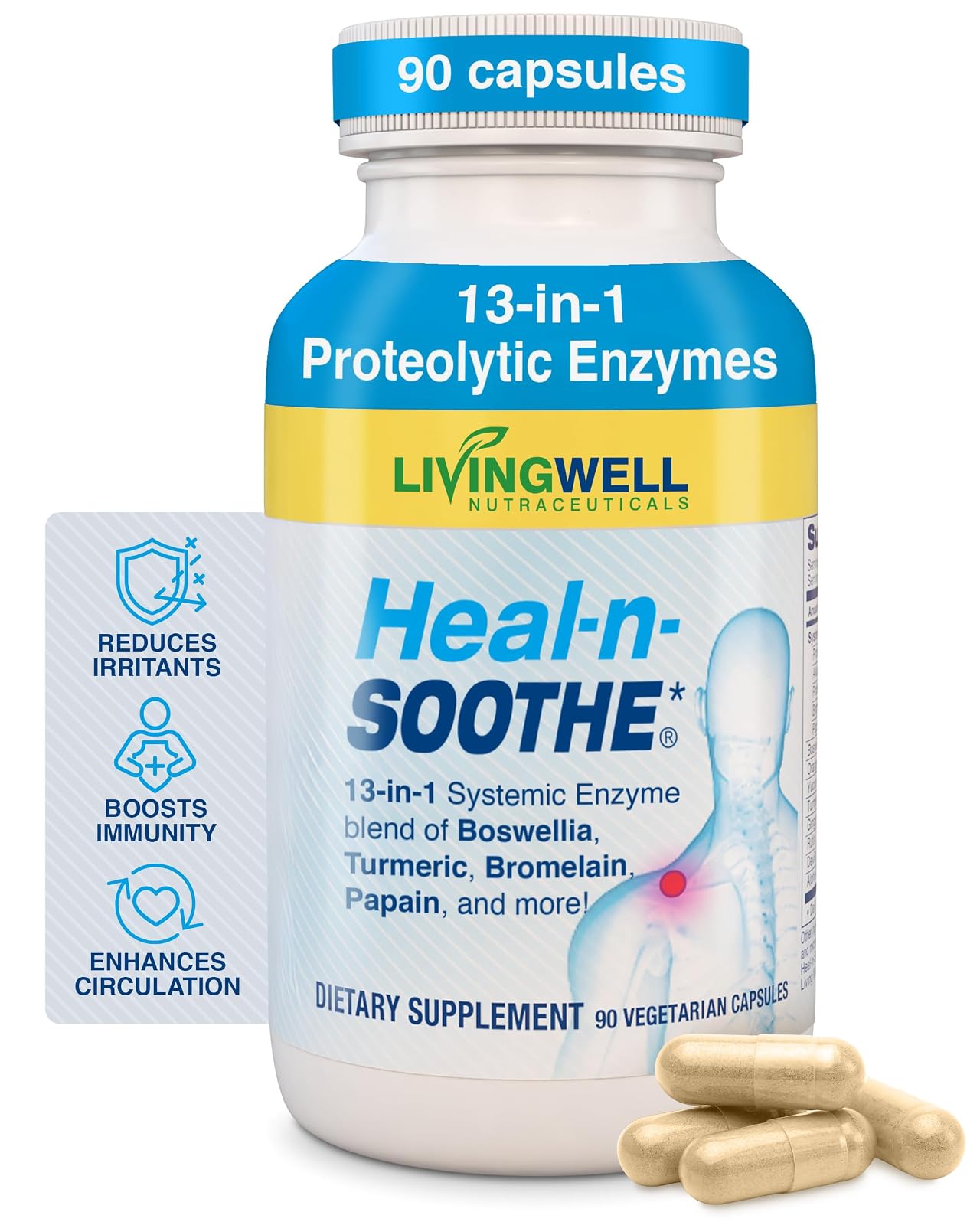 HEAL-N-SOOTHE digestive enzymes for digestion