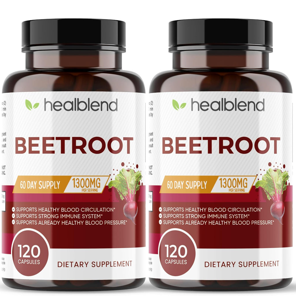 healblend organic beet root capsules