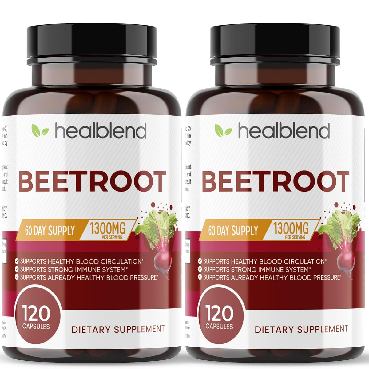 healblend organic beet root capsules