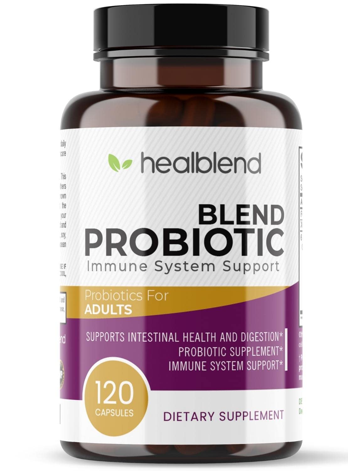 Healblend probiotic capsules for digestion