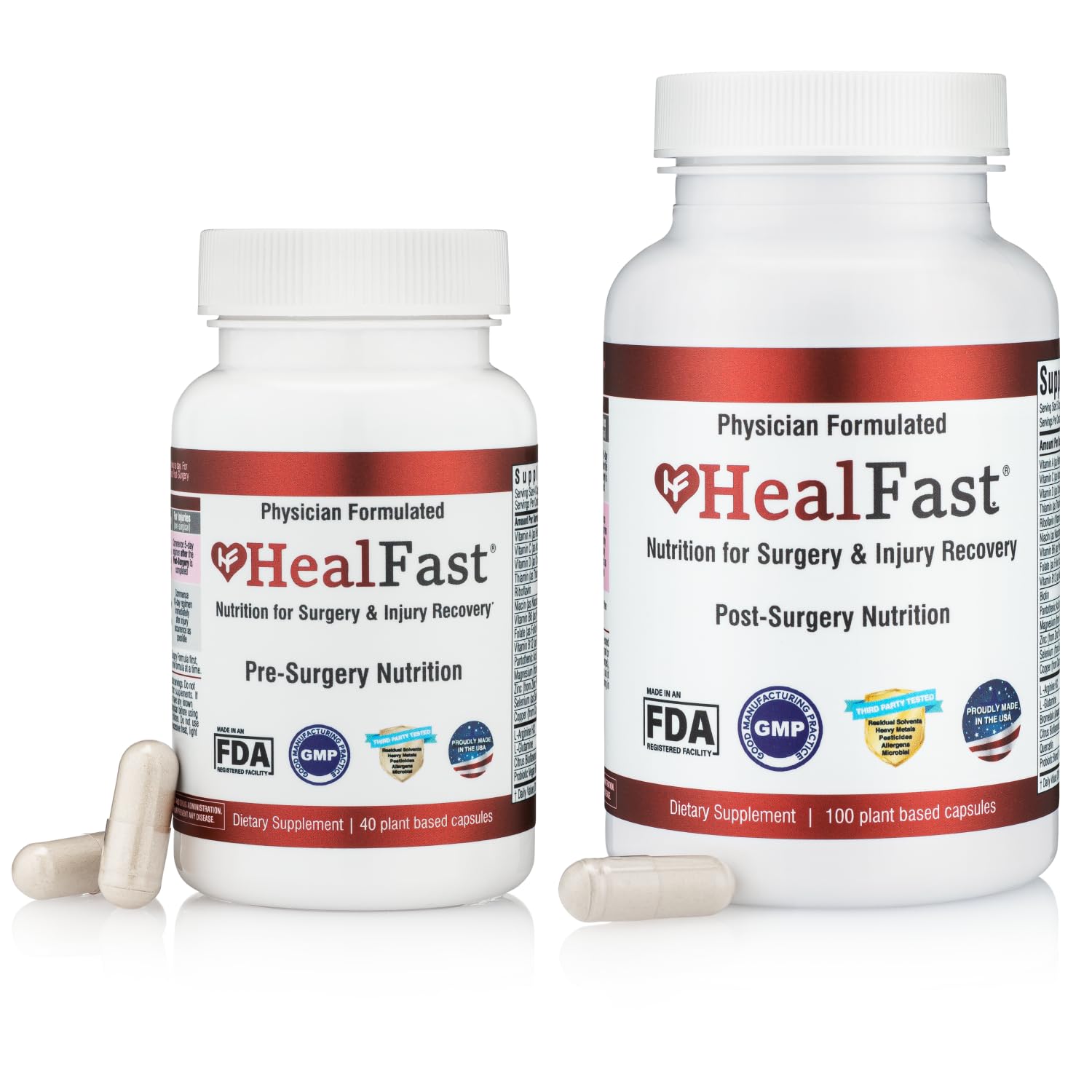 HealFast multivitamins for quick recovery