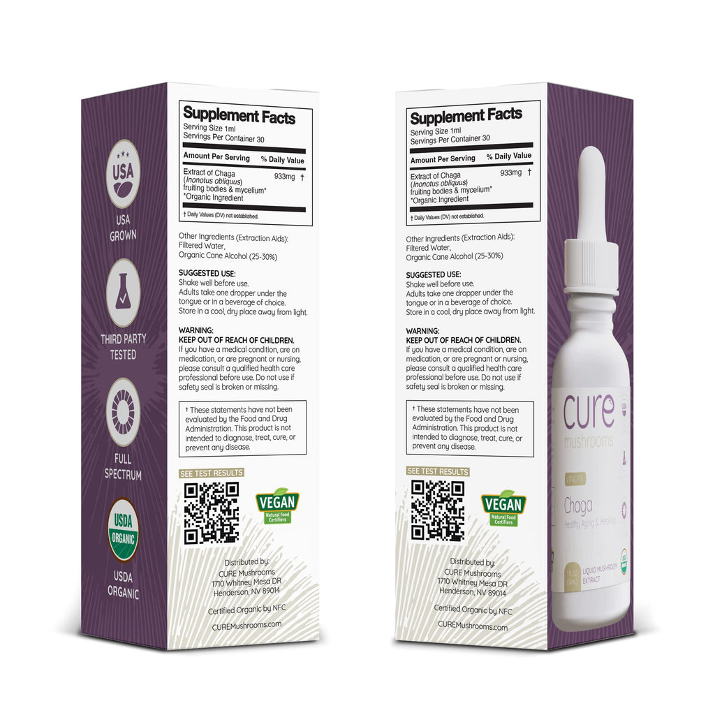 healing benefits of chaga tincture