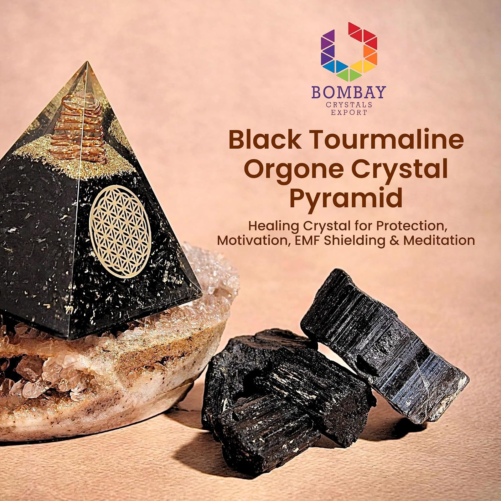 Healing crystal for energy balance