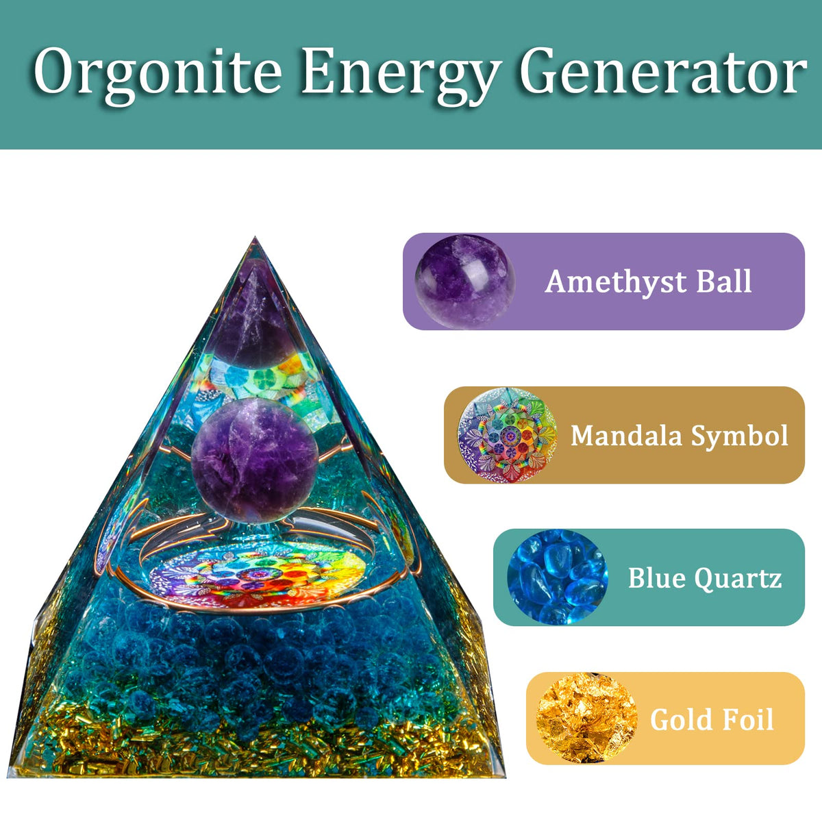 healing crystal for energy balance
