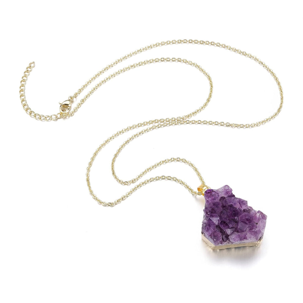 healing crystal necklace for skin glow