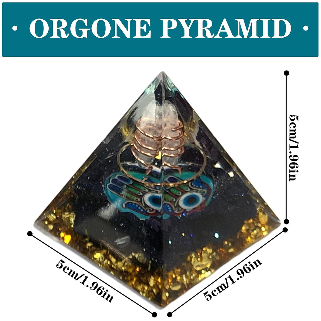 healing crystal pyramid for nettle