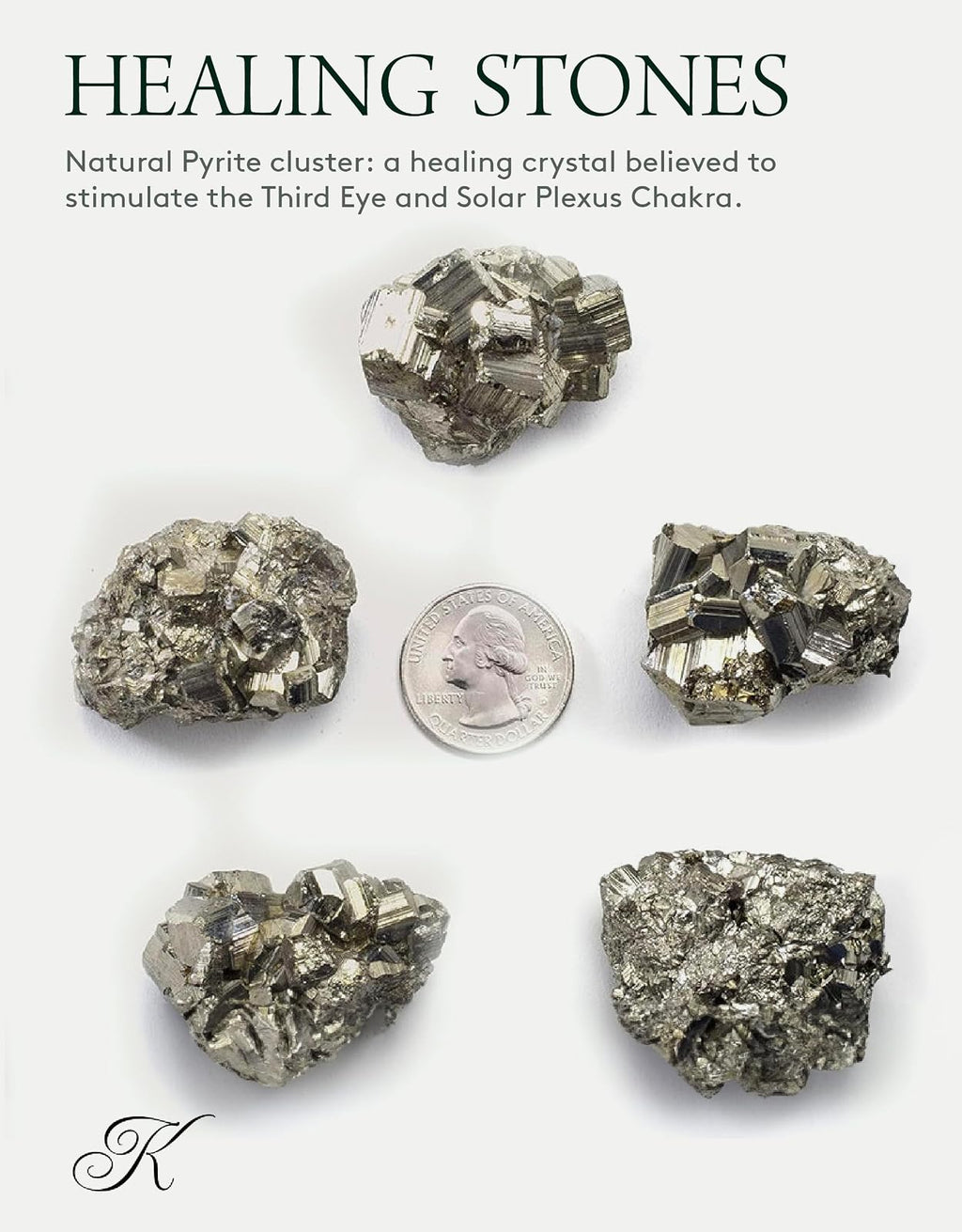 healing crystal pyrite from Peru
