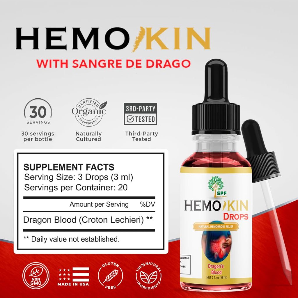 healing drops for skin and gut