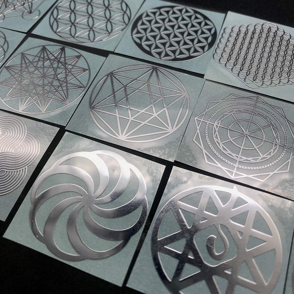 Healing energy stickers for wellness