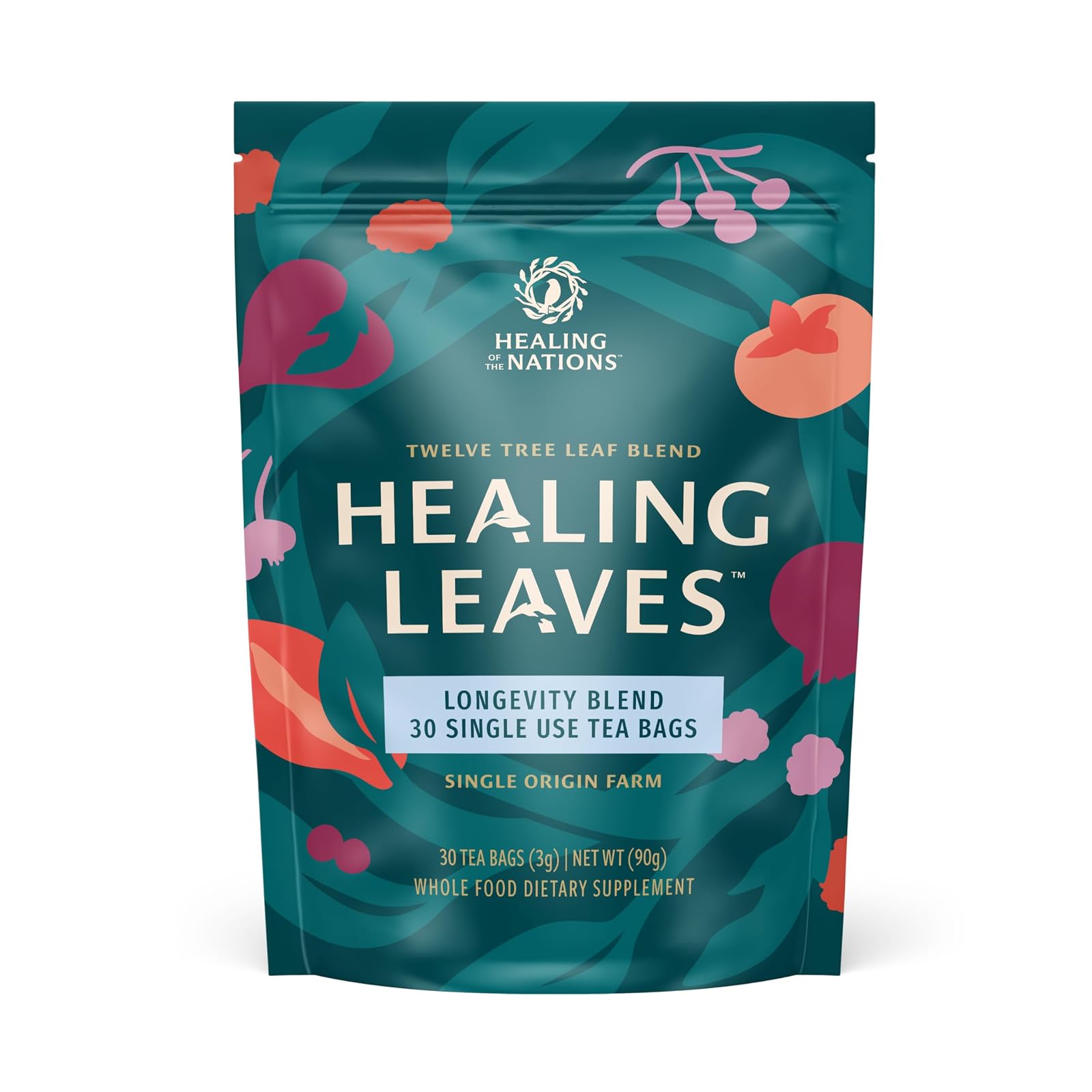 Healing Leaves longevity blend herbal tea