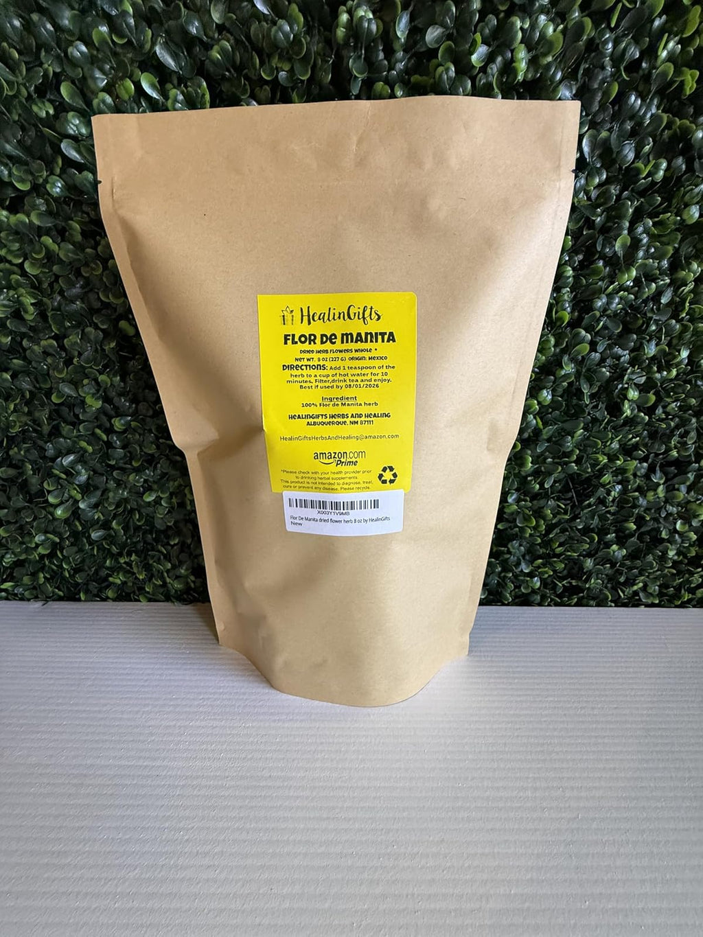 HealinGifts dried flower tea infusion
