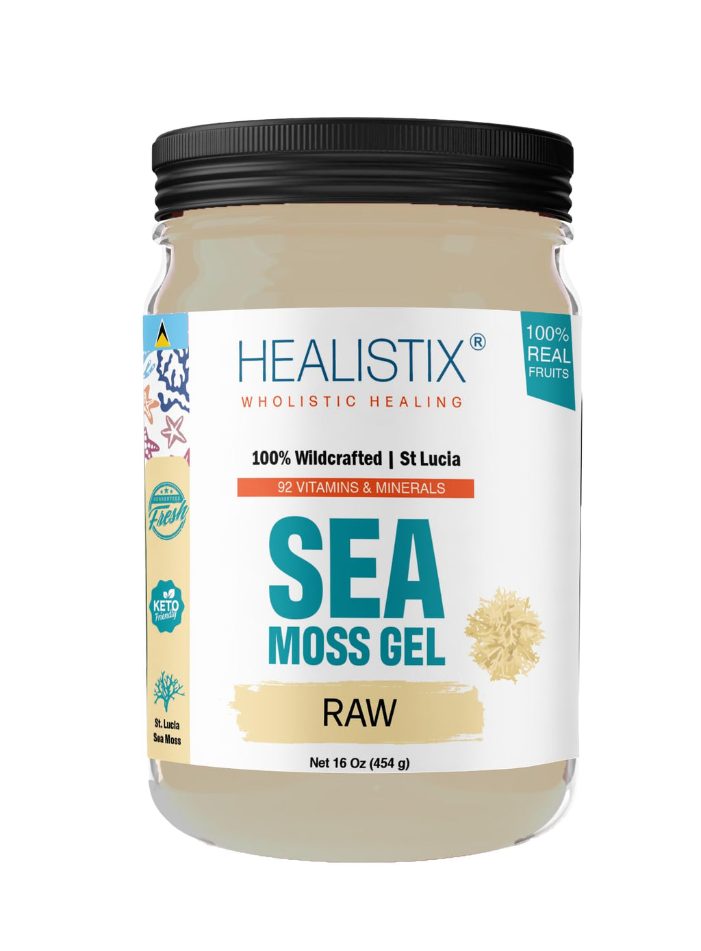 Healistix turmeric sea moss gel