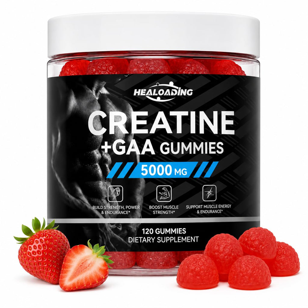 HEALOADING creatine gummies for energy