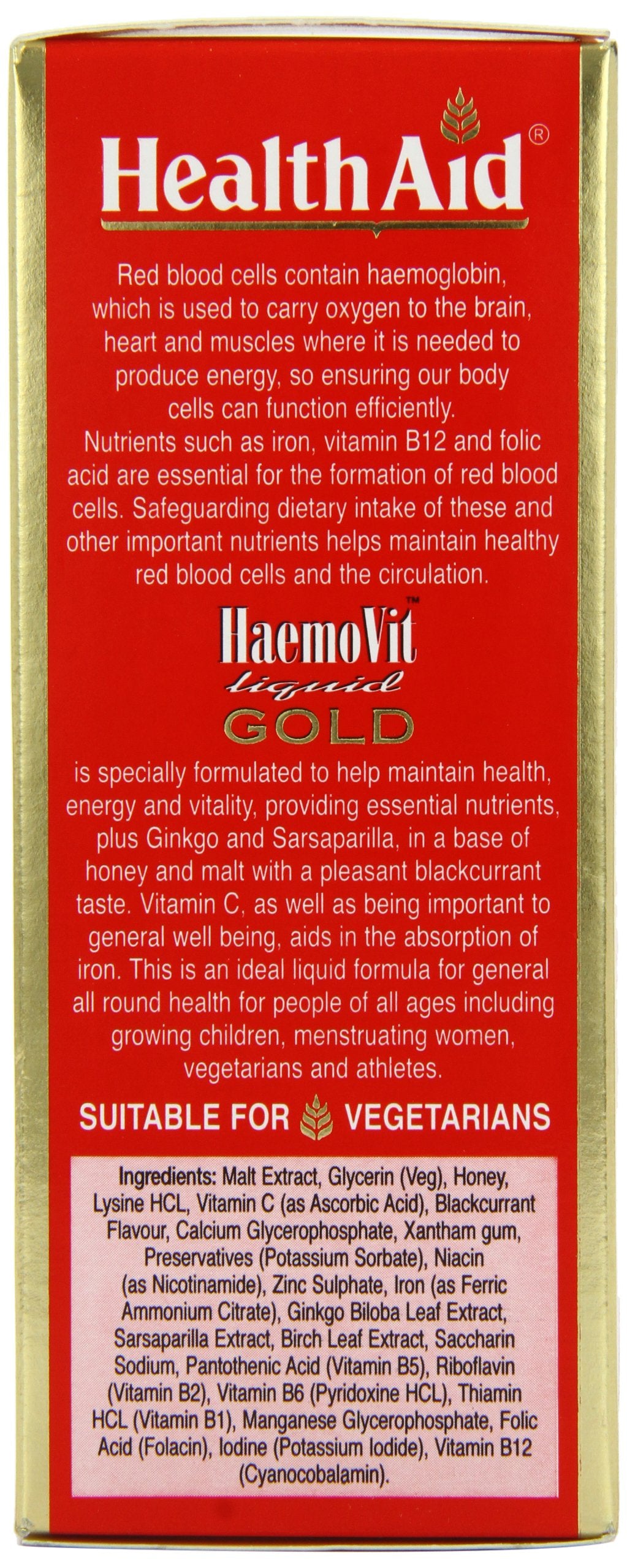 Health Aid iron supplement for daily use