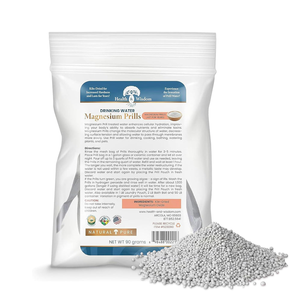 Health and Wisdom magnesium prills for relaxation