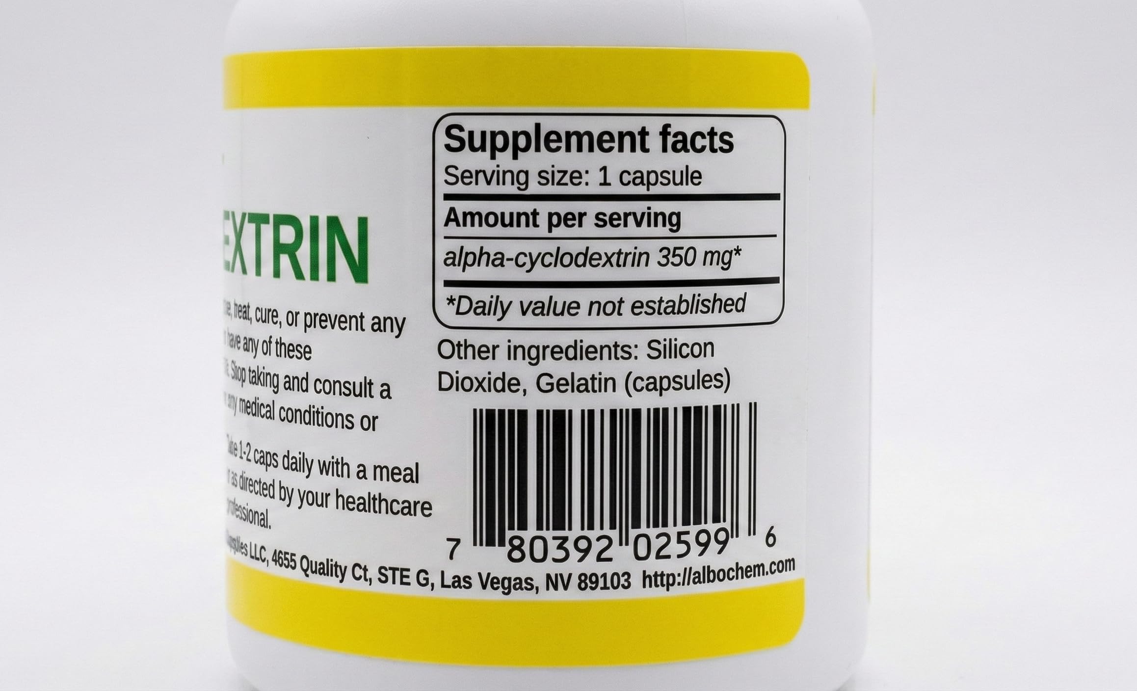 health benefits of Alpha Cyclodextrin