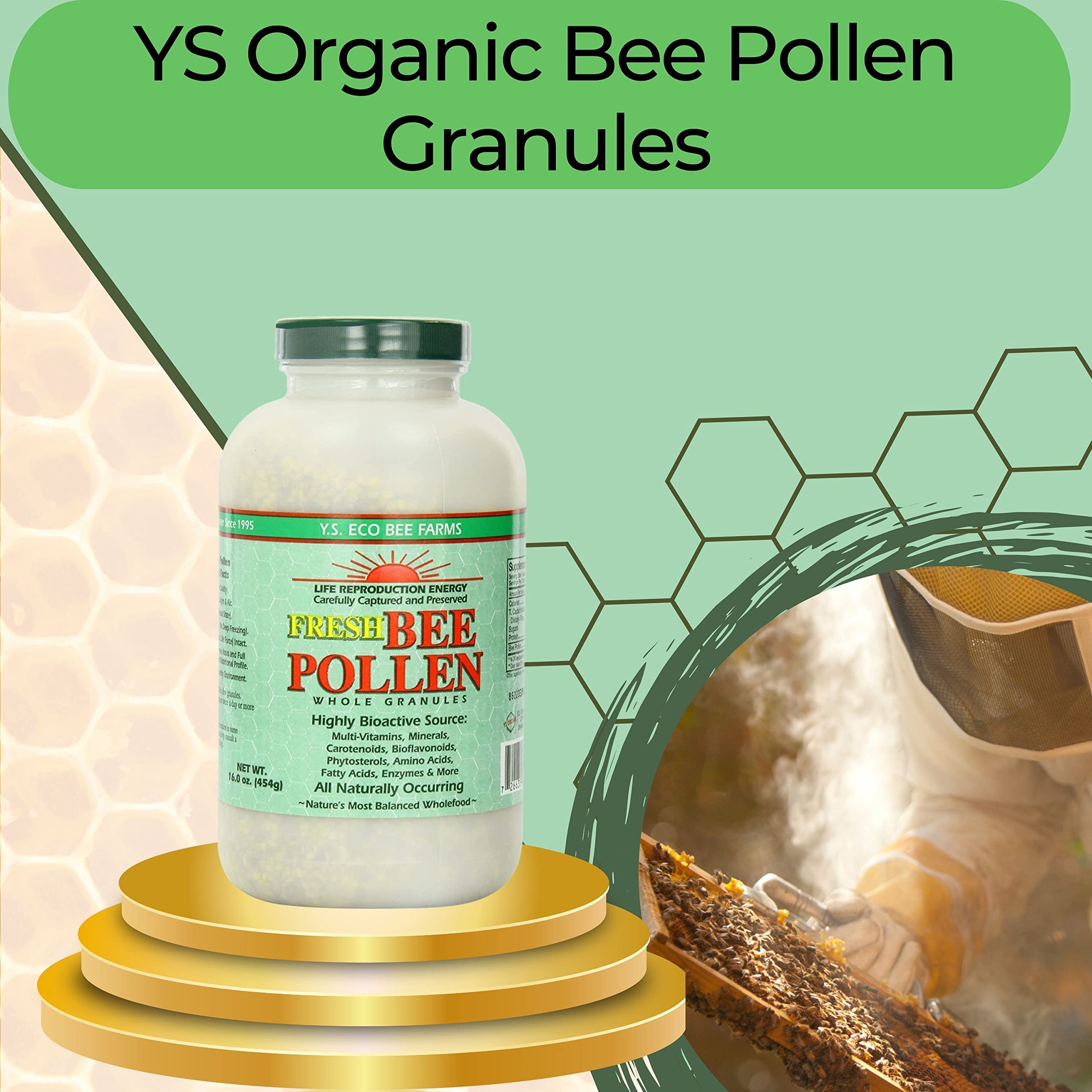 health benefits of bee pollen granules