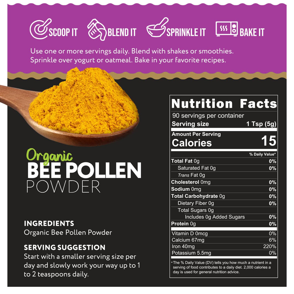 health benefits of bee pollen