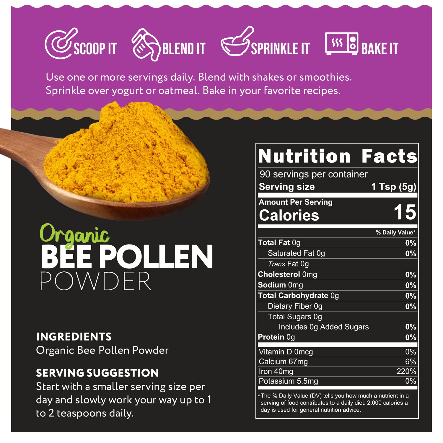 health benefits of bee pollen