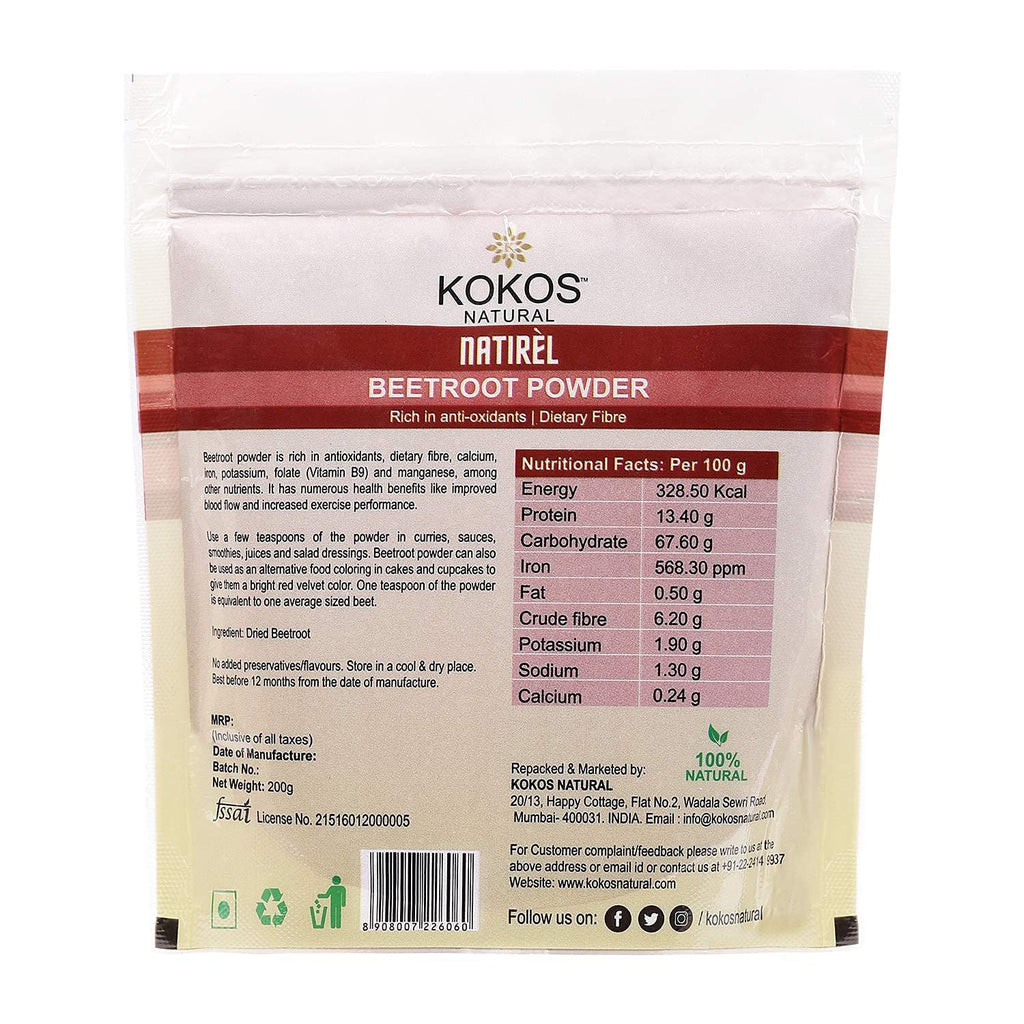 health benefits of beetroot powder