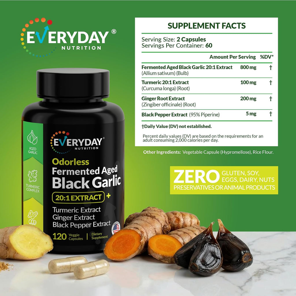 Health benefits of black garlic