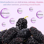 health benefits of black mulberries