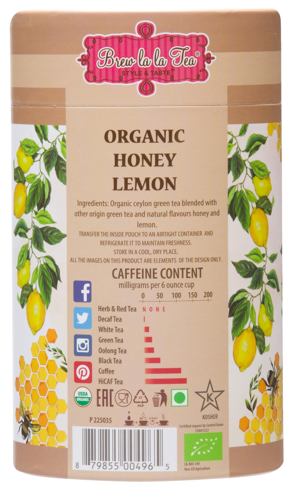 Health benefits of Brew La La green tea