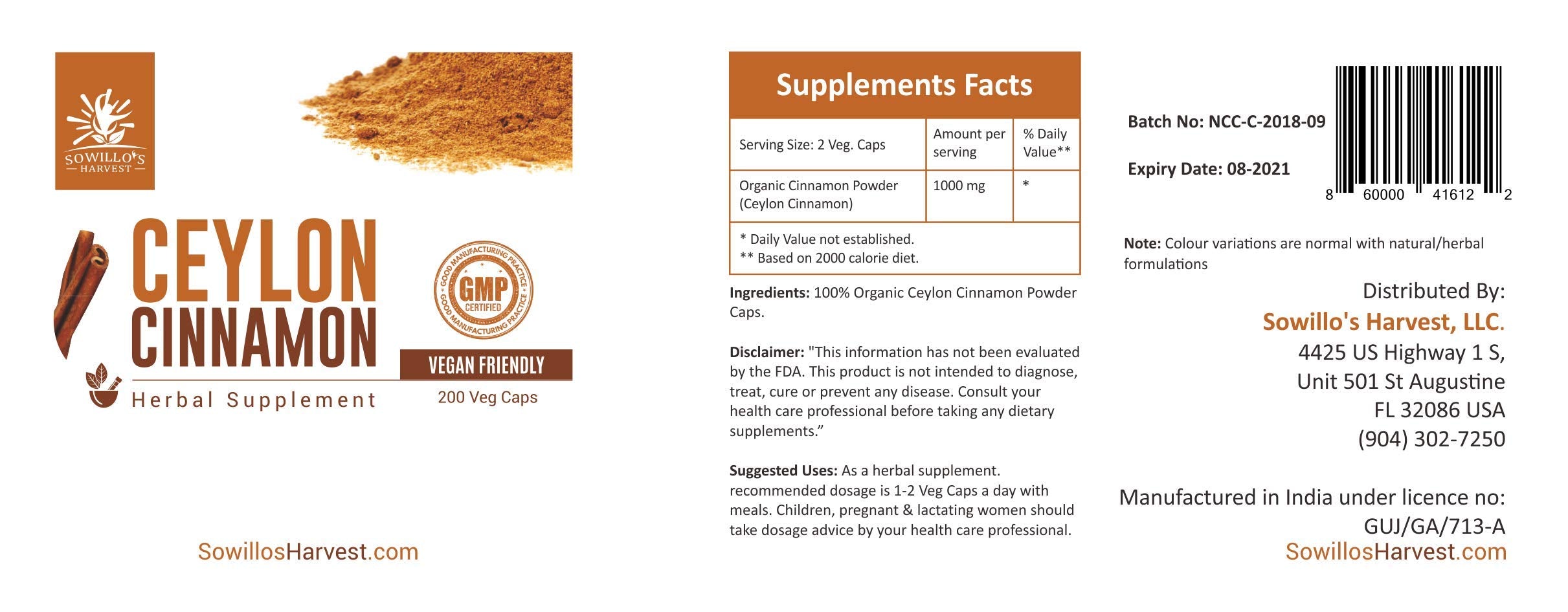 Health benefits of Ceylon cinnamon