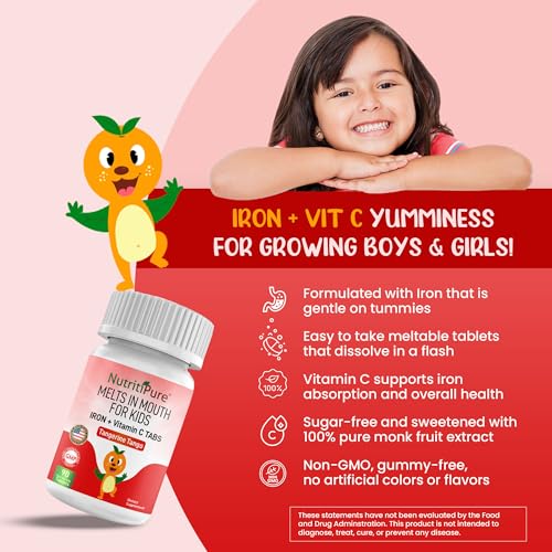 Health benefits of chewable iron