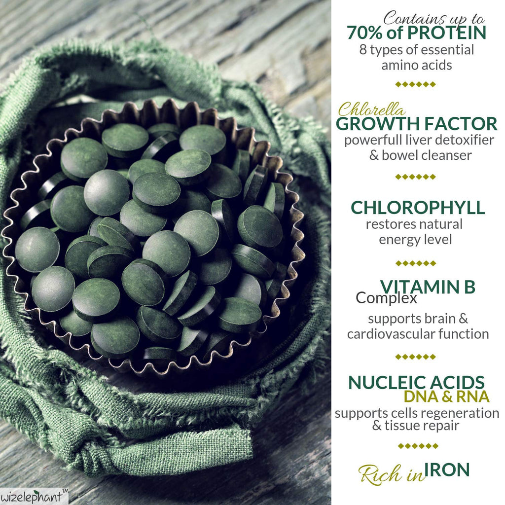 health benefits of chlorella supplements