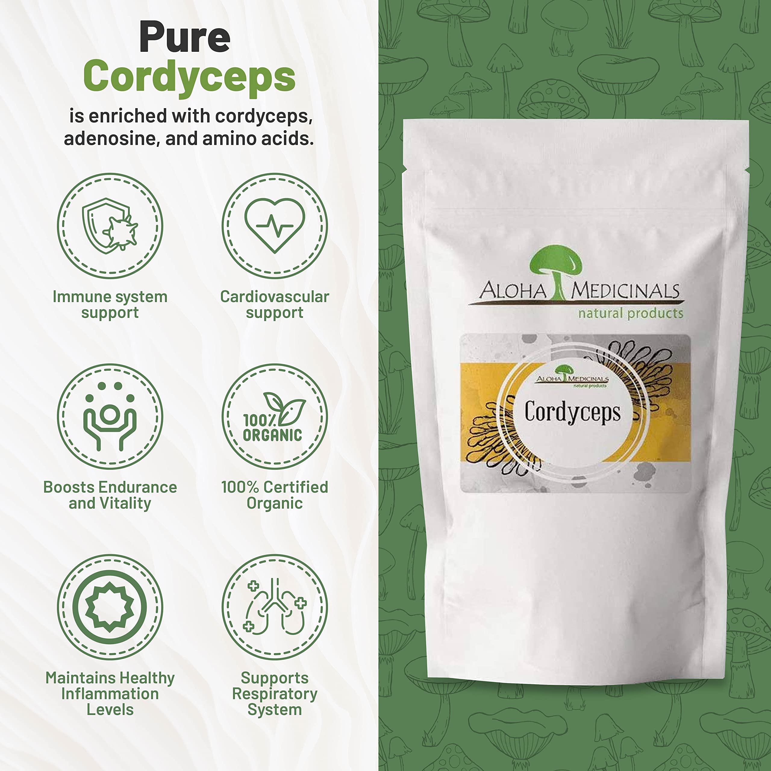 health benefits of cordyceps mushrooms