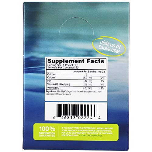 Health benefits of E3Live spirulina