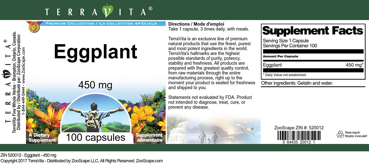 health benefits of eggplant capsules