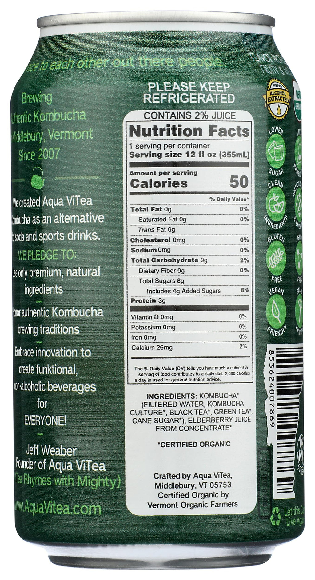 health benefits of elderberry kombucha