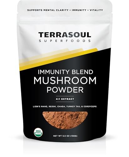 health benefits of five mushroom mix