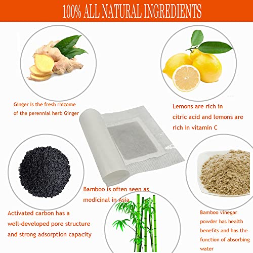 health benefits of ginger foot pads