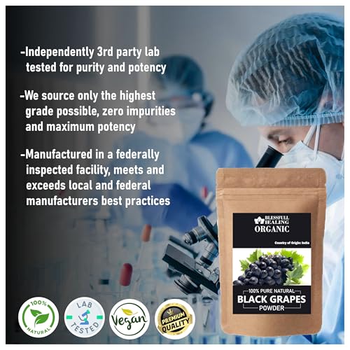 health benefits of grape powder