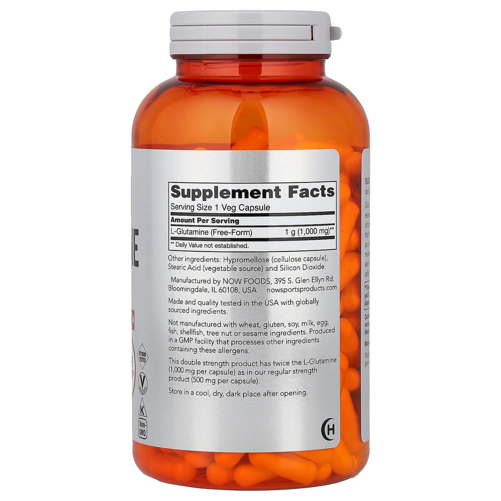 health benefits of l-glutamine capsules